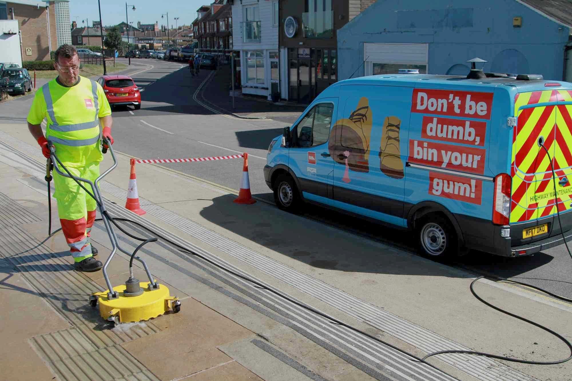 New Biffa Street Washing Van To Keep Arun’s Streets Clean