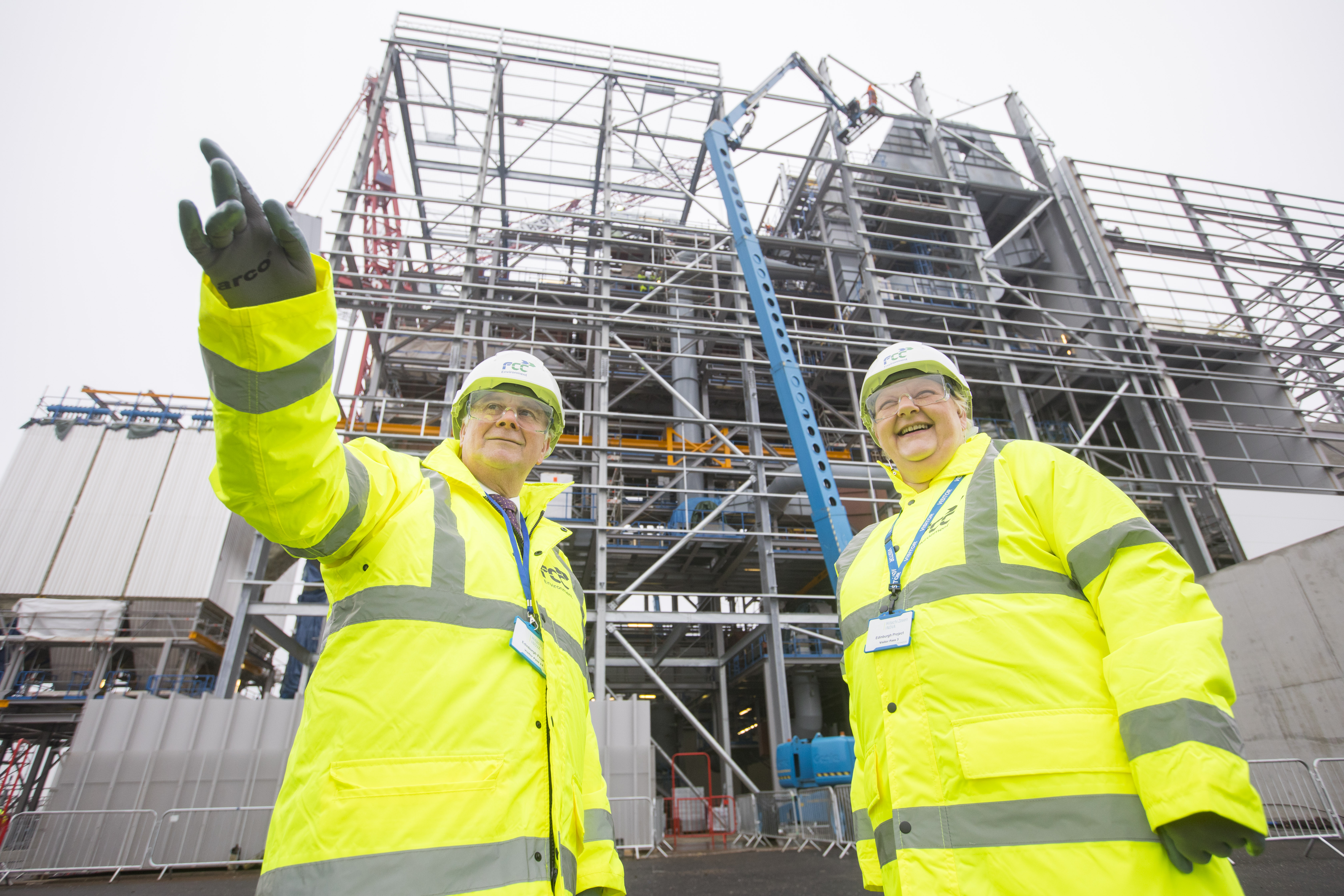 FCC’s Millerhill ERF Construction Reaches Half-Way Point