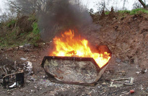 Devon Skip Company Prosecuted For Burning Waste
