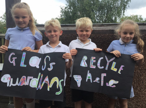 Recycle Week: Kids find glass lessons a clear winner