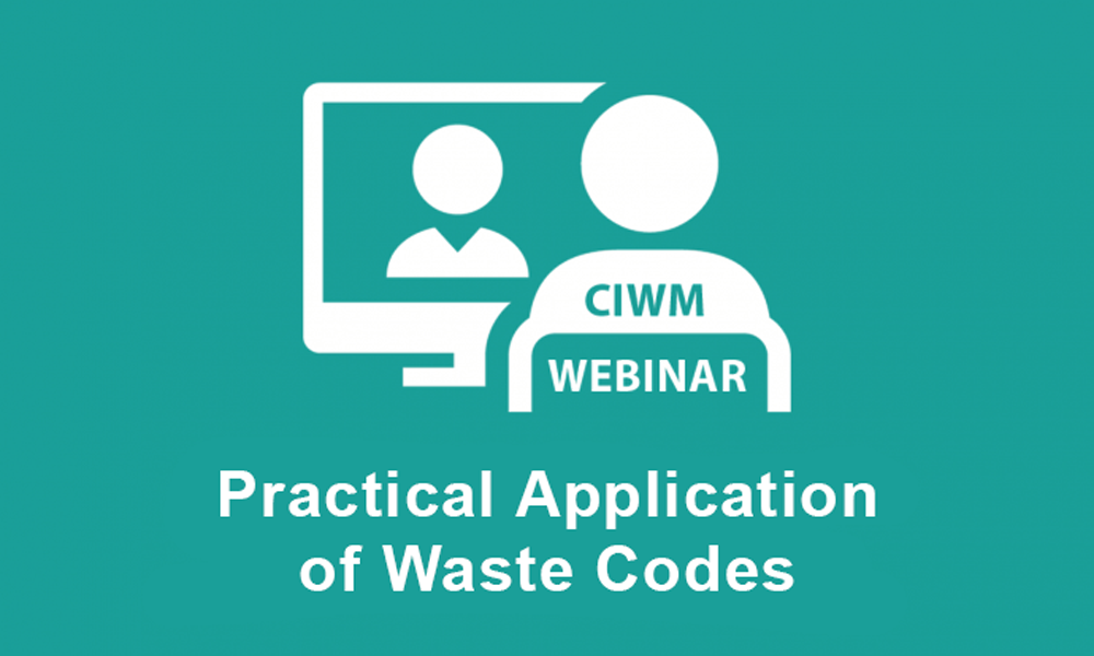 Practical Application of Waste Codes - Circular Online