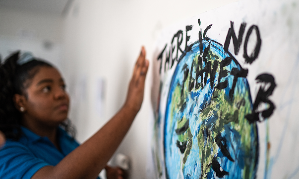 Programme launched to tackle ‘climate anxiety’ in young people