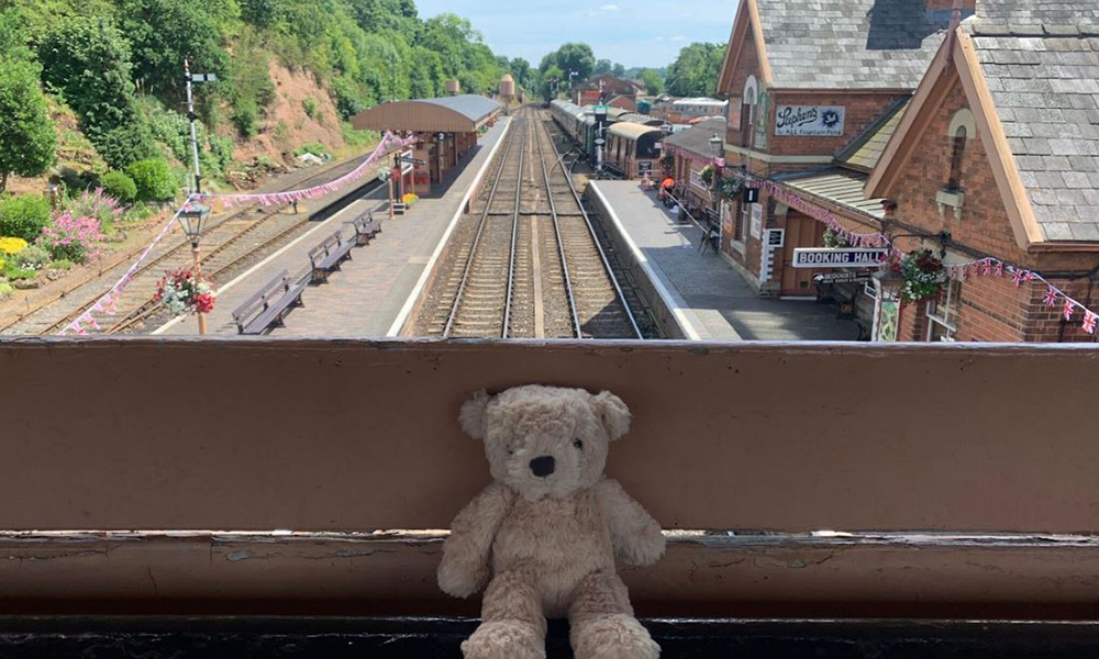 Teddy bear journeys around the UK to inspire families to embrace the ...