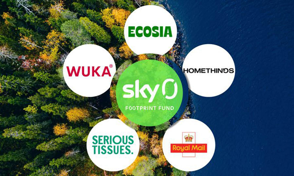 Winners of this year’s £2 million Sky Zero Footprint Fund revealed