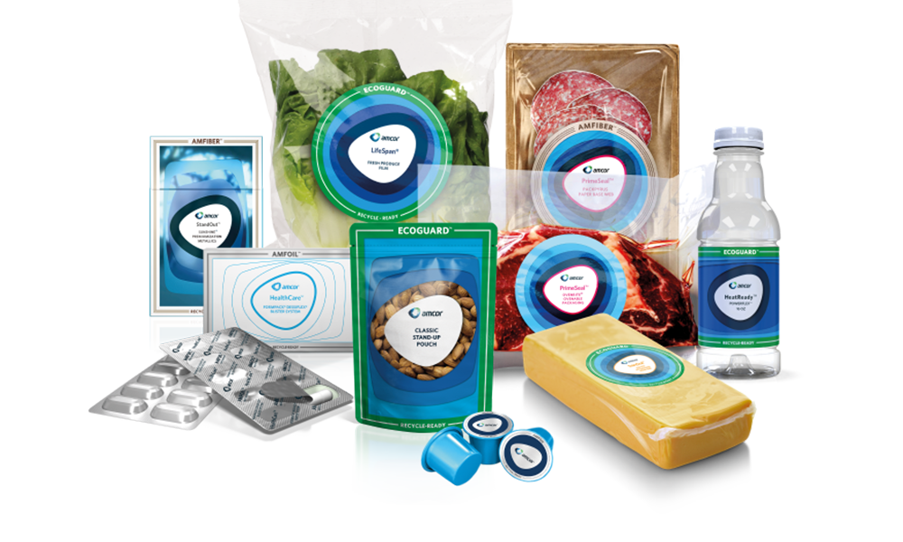 Amcor Sustainability Report reveals higher target for recycled content