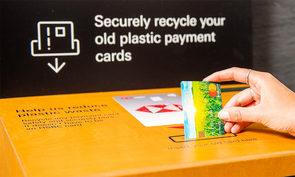 Mastercard and HSBC launch payment card recycling pilot