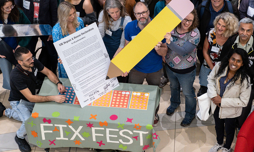 110 groups call on UK government to make repair more affordable