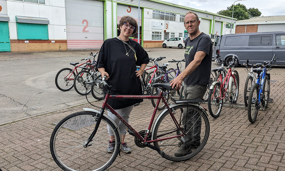 The bike reuse journey inside Cardiff Cycle Workshop