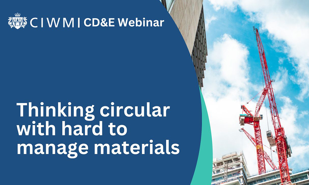 Thinking circular with hard to manage materials